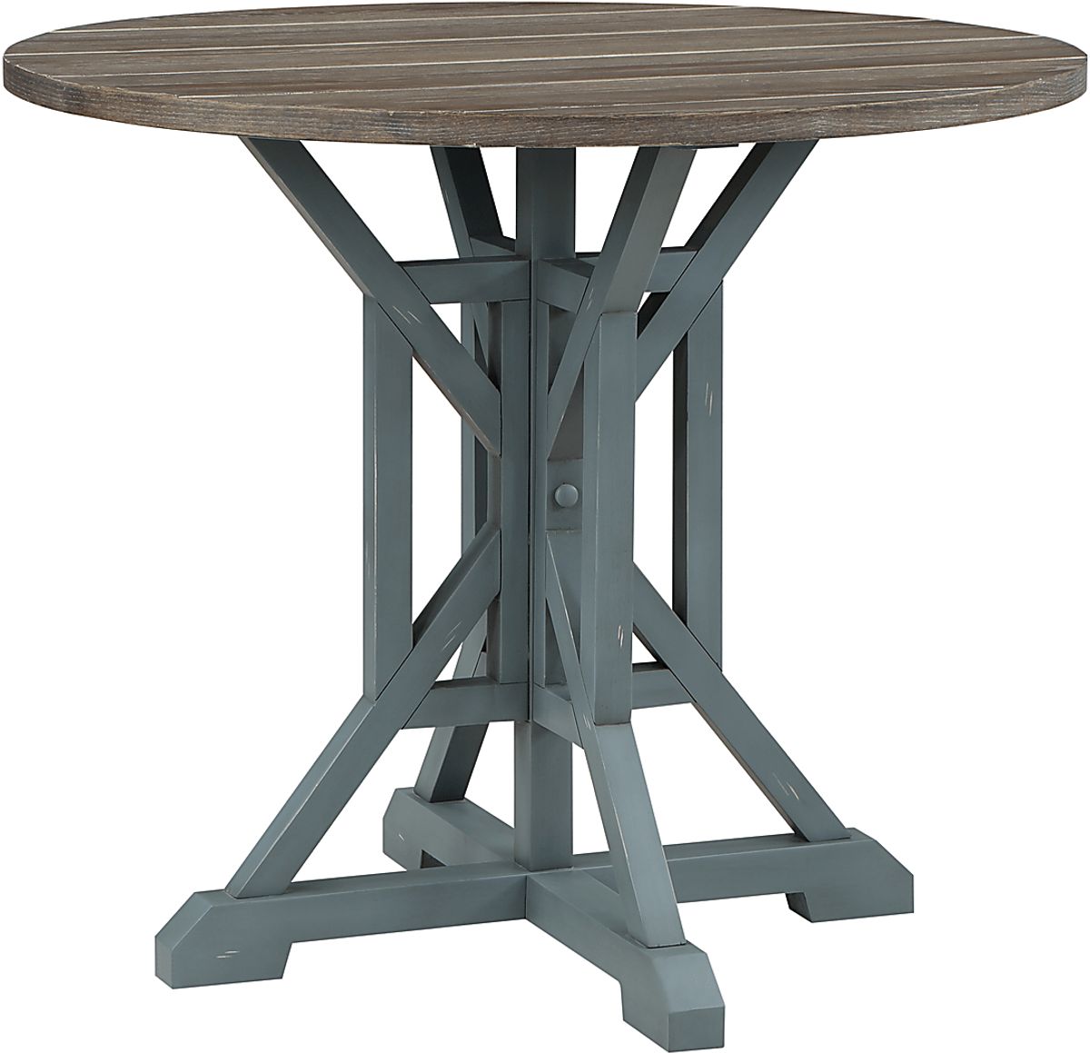 Airymeadows Blue Counter Height Dining Table | Rooms to Go