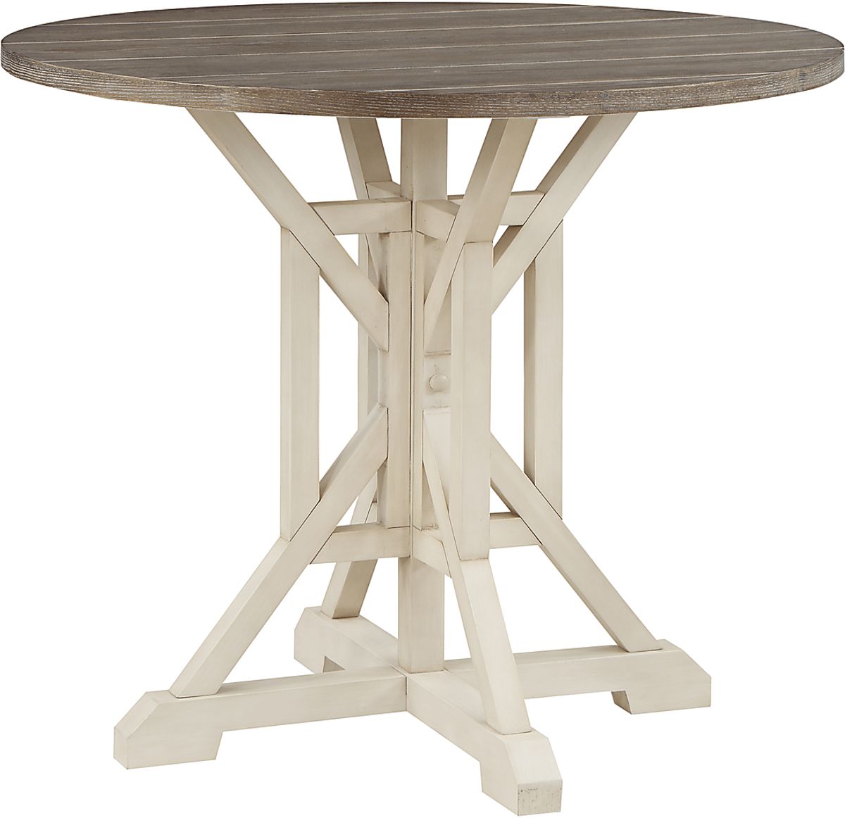 Airymeadows Cream Beige Counter Height Dining Table | Rooms to Go