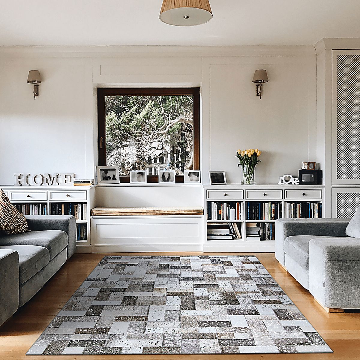 Aizen Gray Rug | Rooms to Go