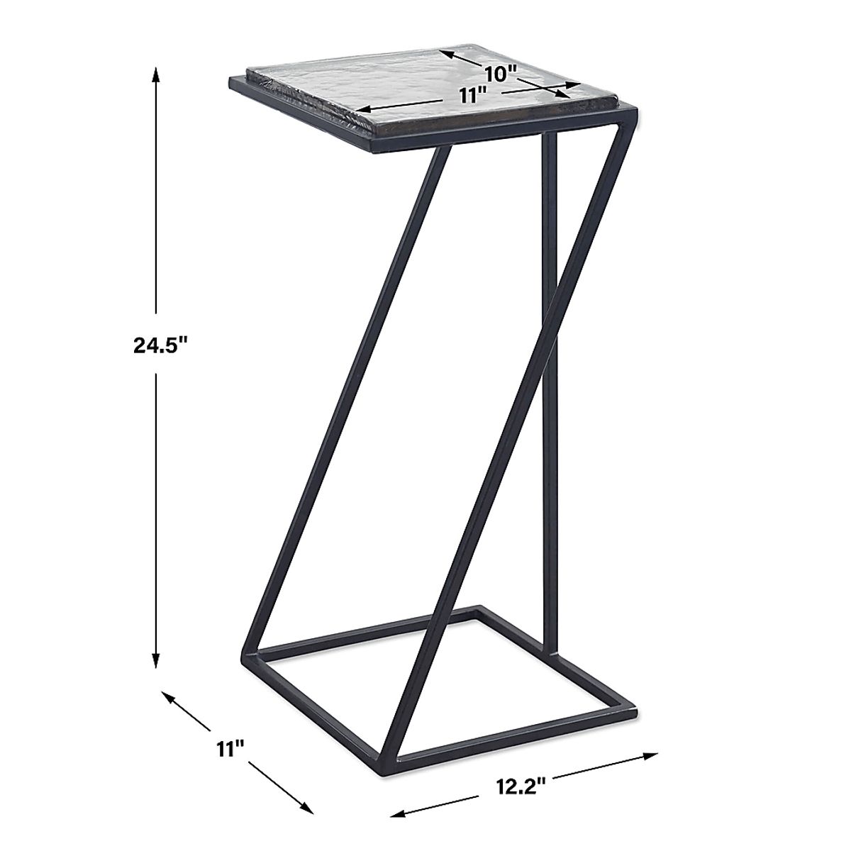 Ajeli Black Black,Colors Accent Table | Rooms to Go
