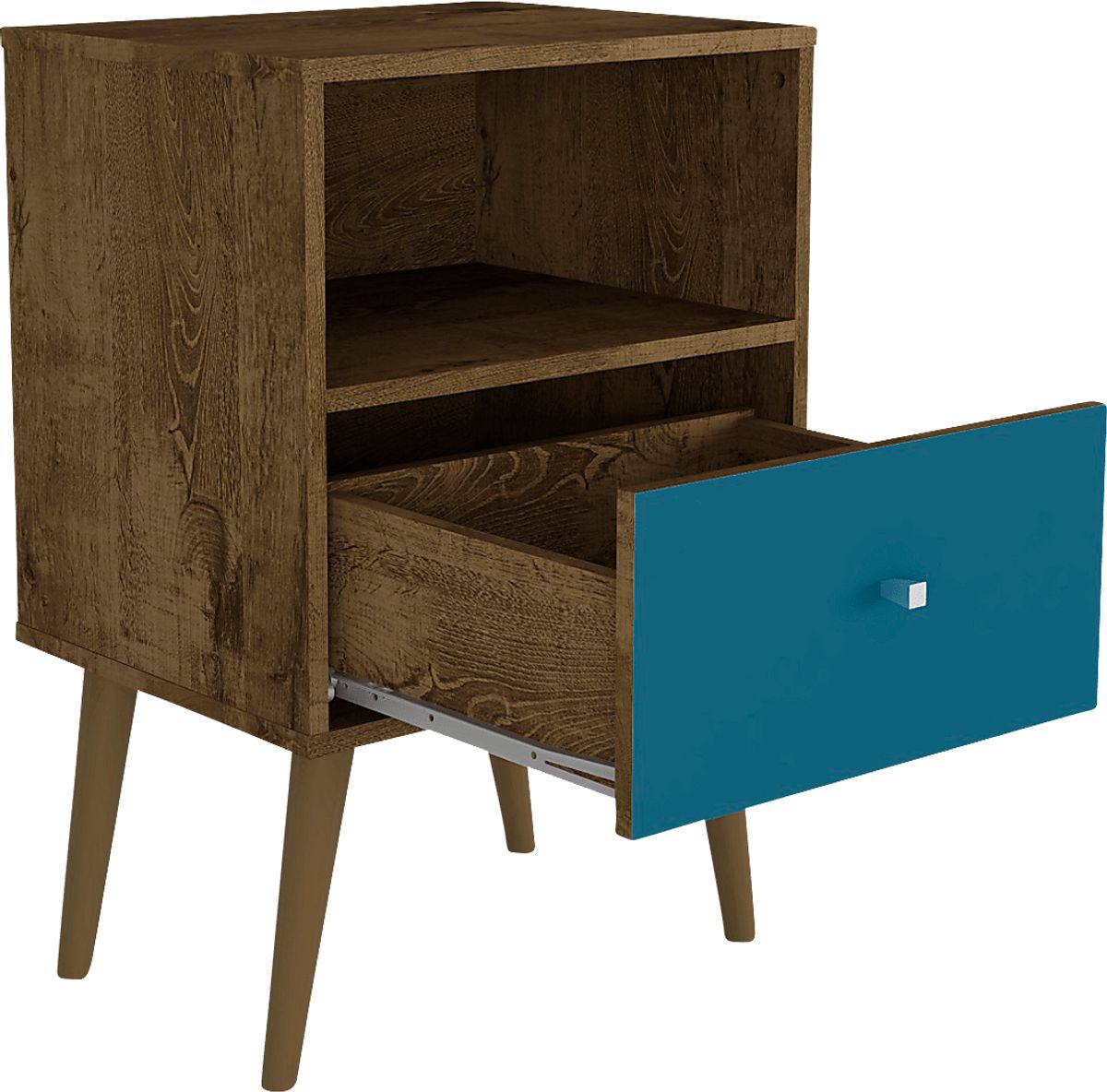 Alamitos IV Aqua Blue Nightstand | Rooms to Go