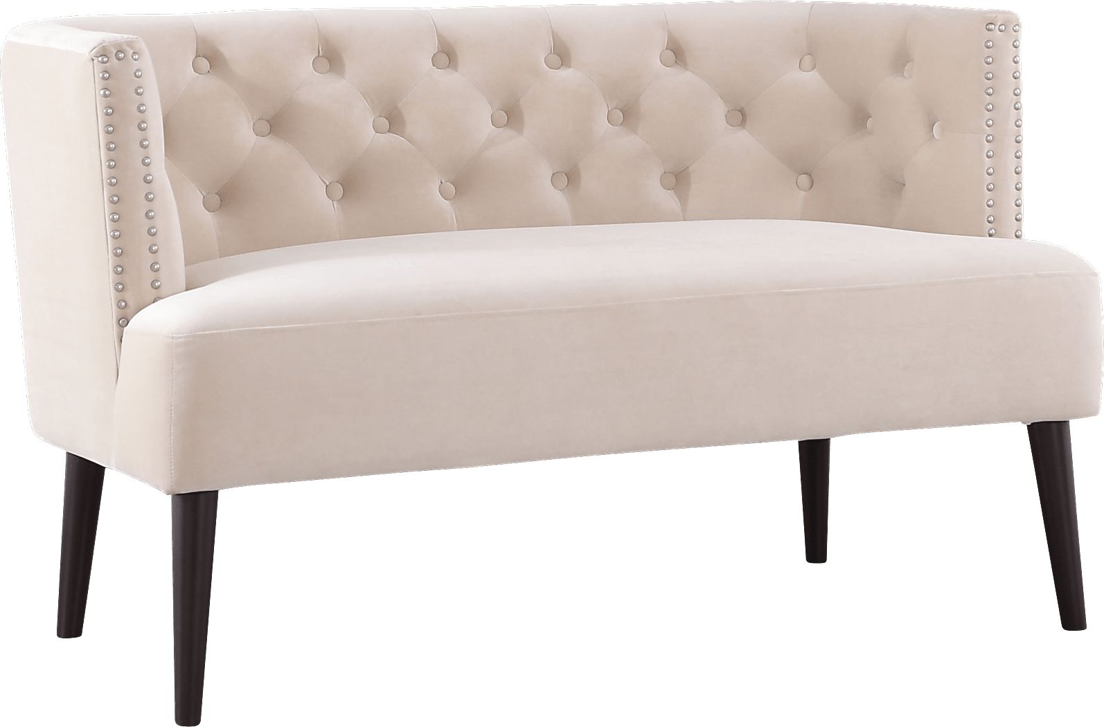 Alanton Beige Polyester,Rayon Fabric Settee | Rooms to Go