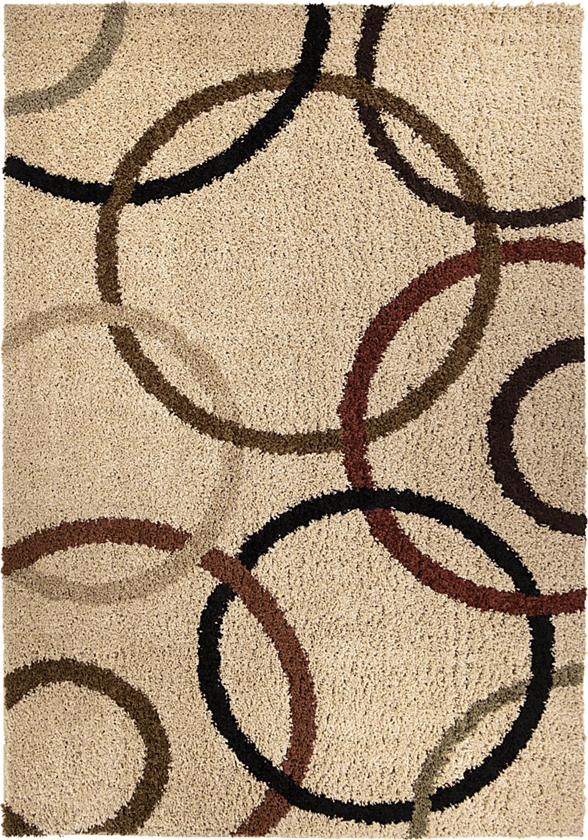 Alari Beige,Black Rugs | Rooms to Go