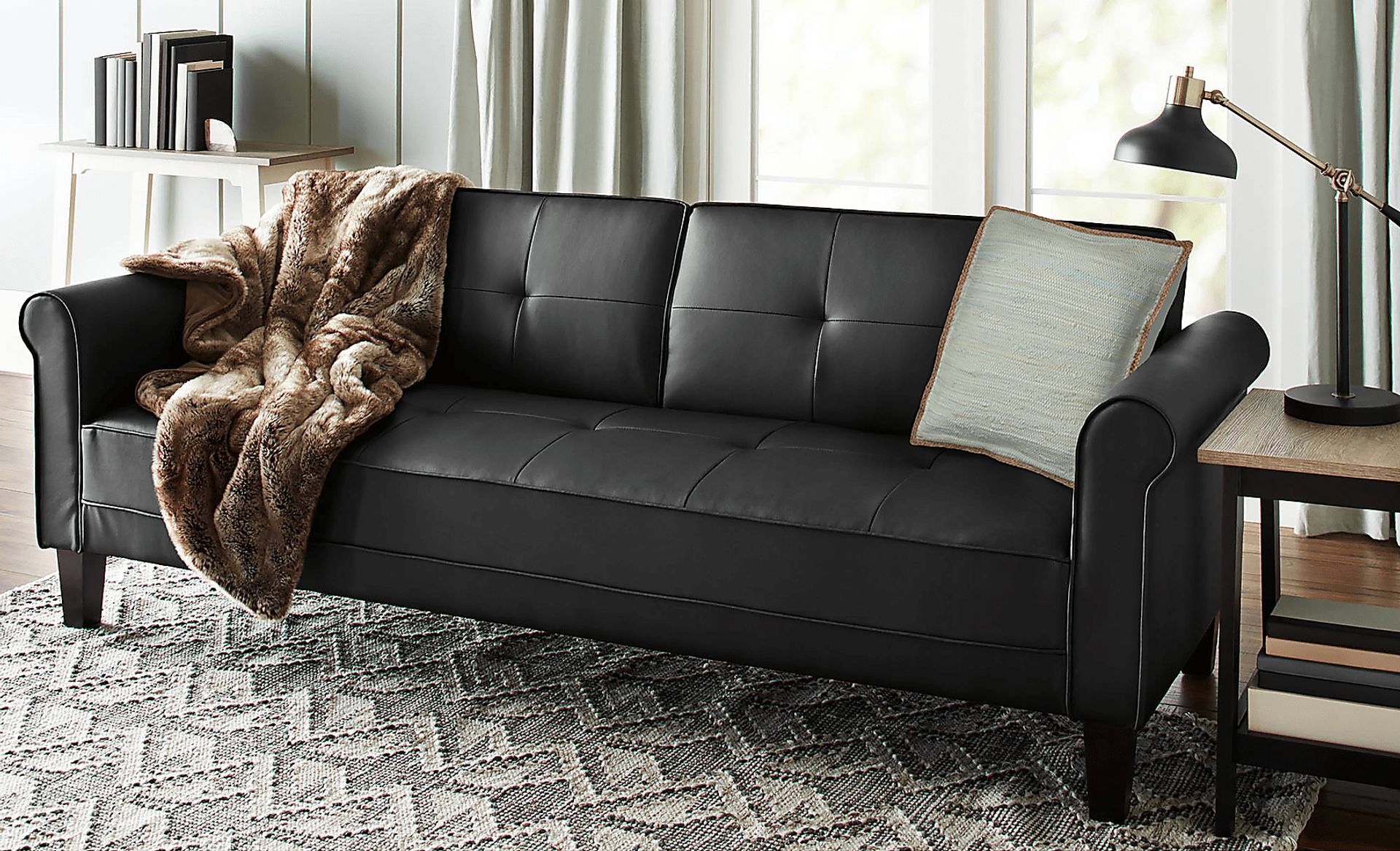 Alayan Blue,Seafoam Blue,Green Cotton Fabric Throw Pillow | Rooms to Go