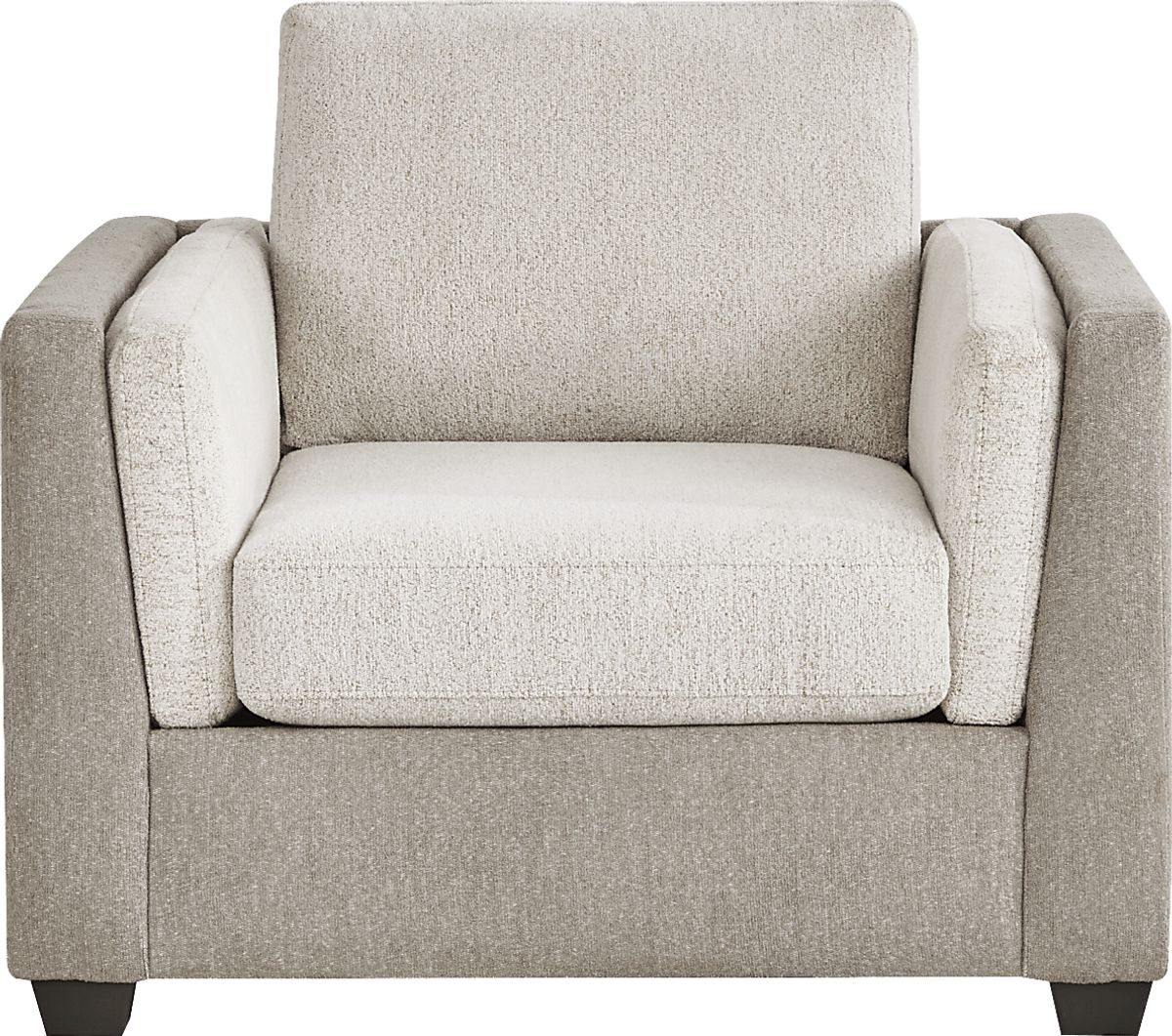 Alcott Gray Chenille,Plush,Woven Fabric,Plush Chair | Rooms to Go