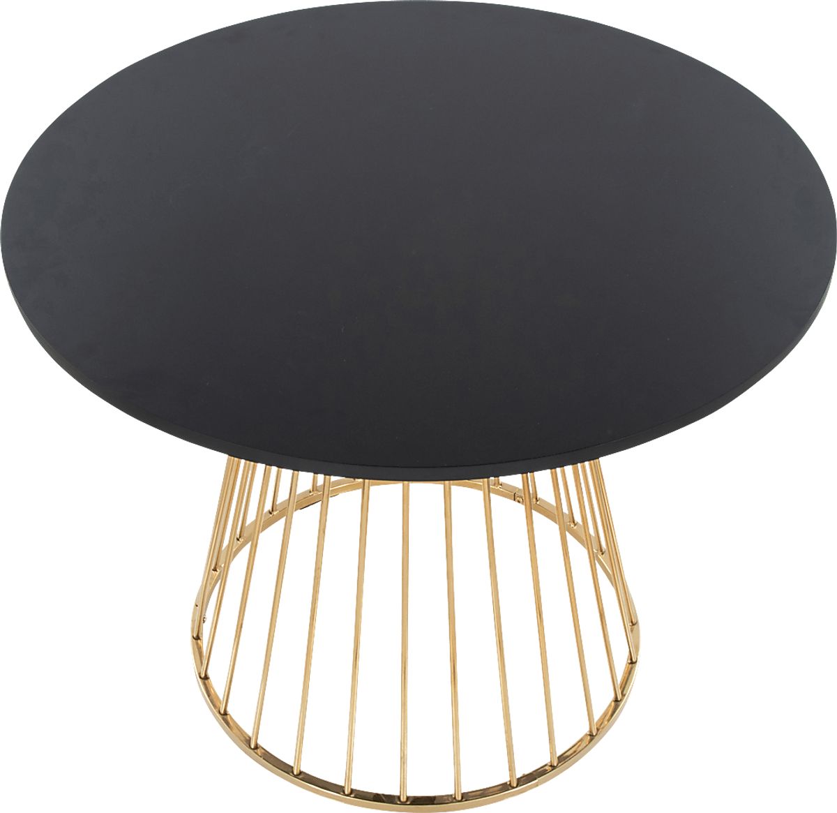 Aldendell Gold Colors,Metal Dining Table | Rooms to Go