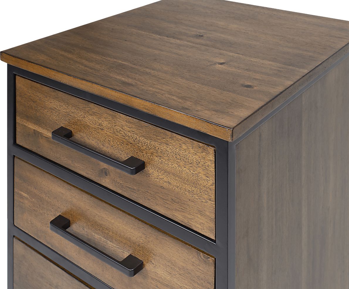 Aldershot Brown File Cabinet - Rooms To Go