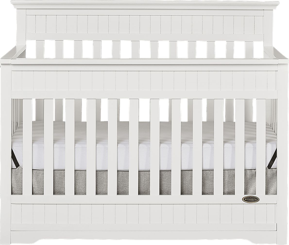 Aldridge White Convertible Crib - Rooms To Go