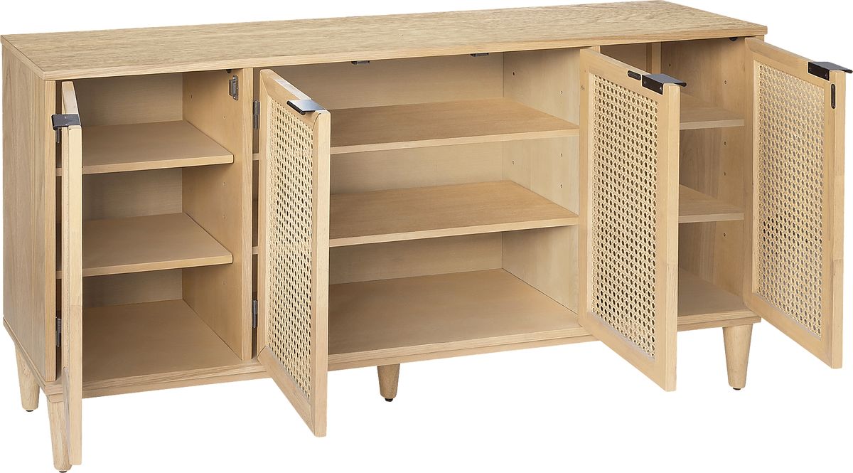 Aldsworth Brown Dark Wood 56" Console | Rooms to Go