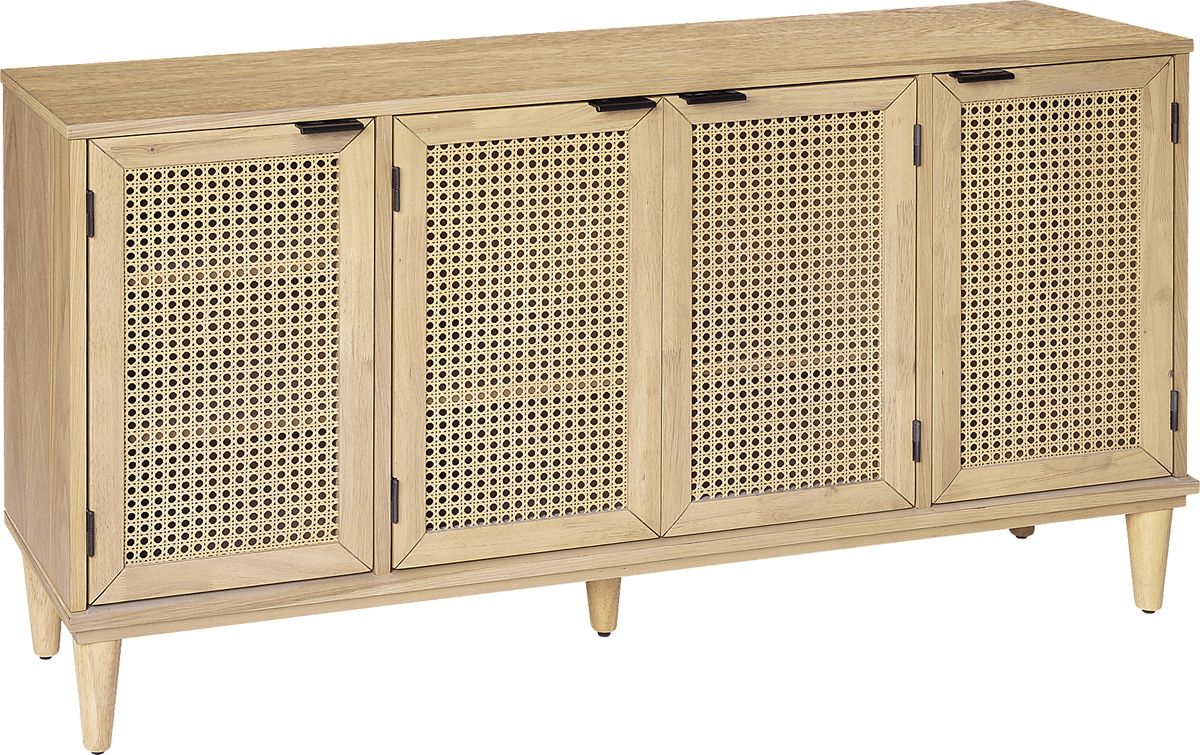 Aldsworth Brown Dark Wood 56" Console | Rooms to Go