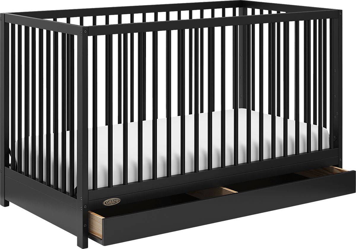 Alexei Black Black,Colors Convertible Crib | Rooms to Go