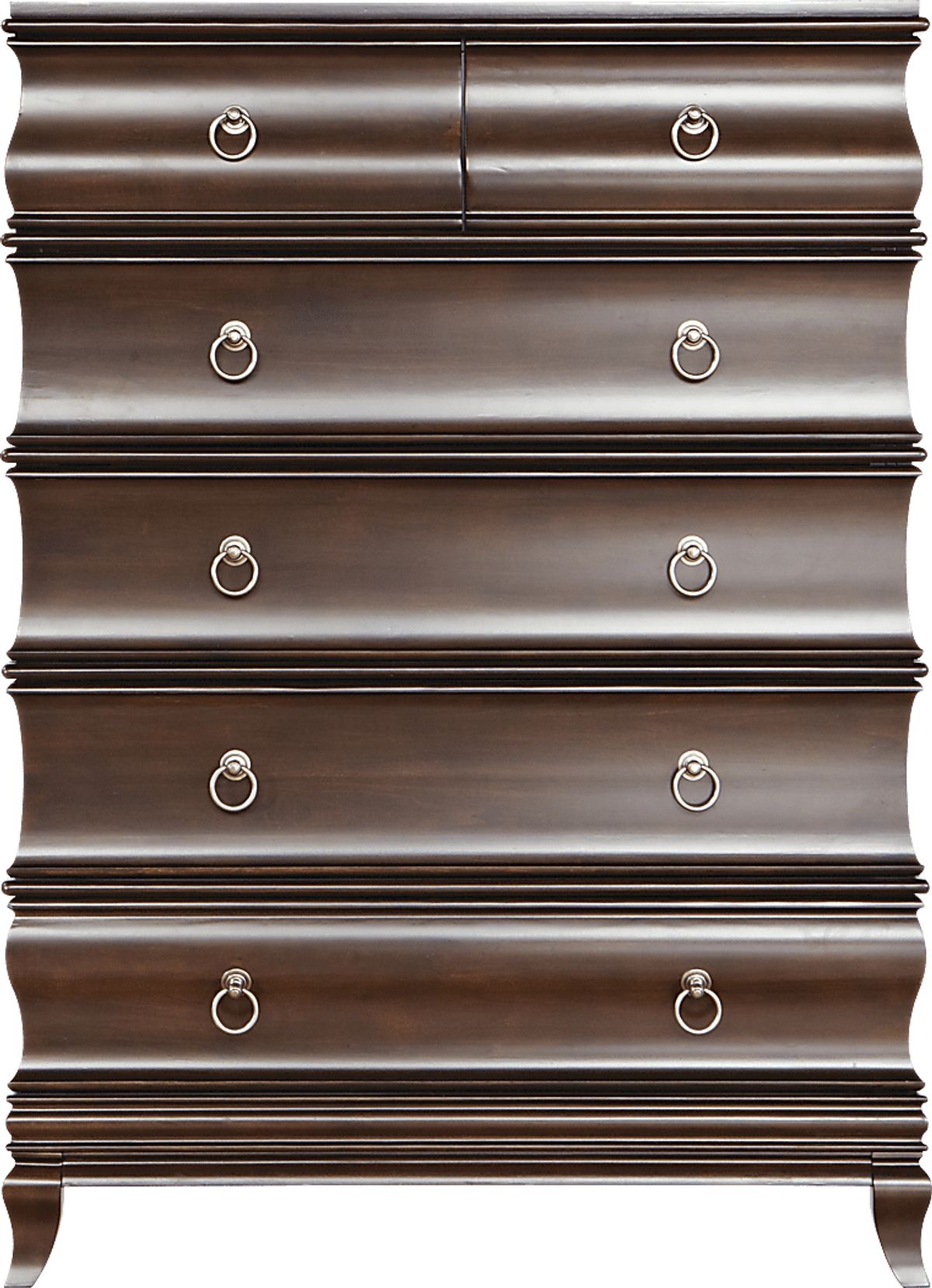 Alexi Cherry Dark Wood Chest | Rooms to Go