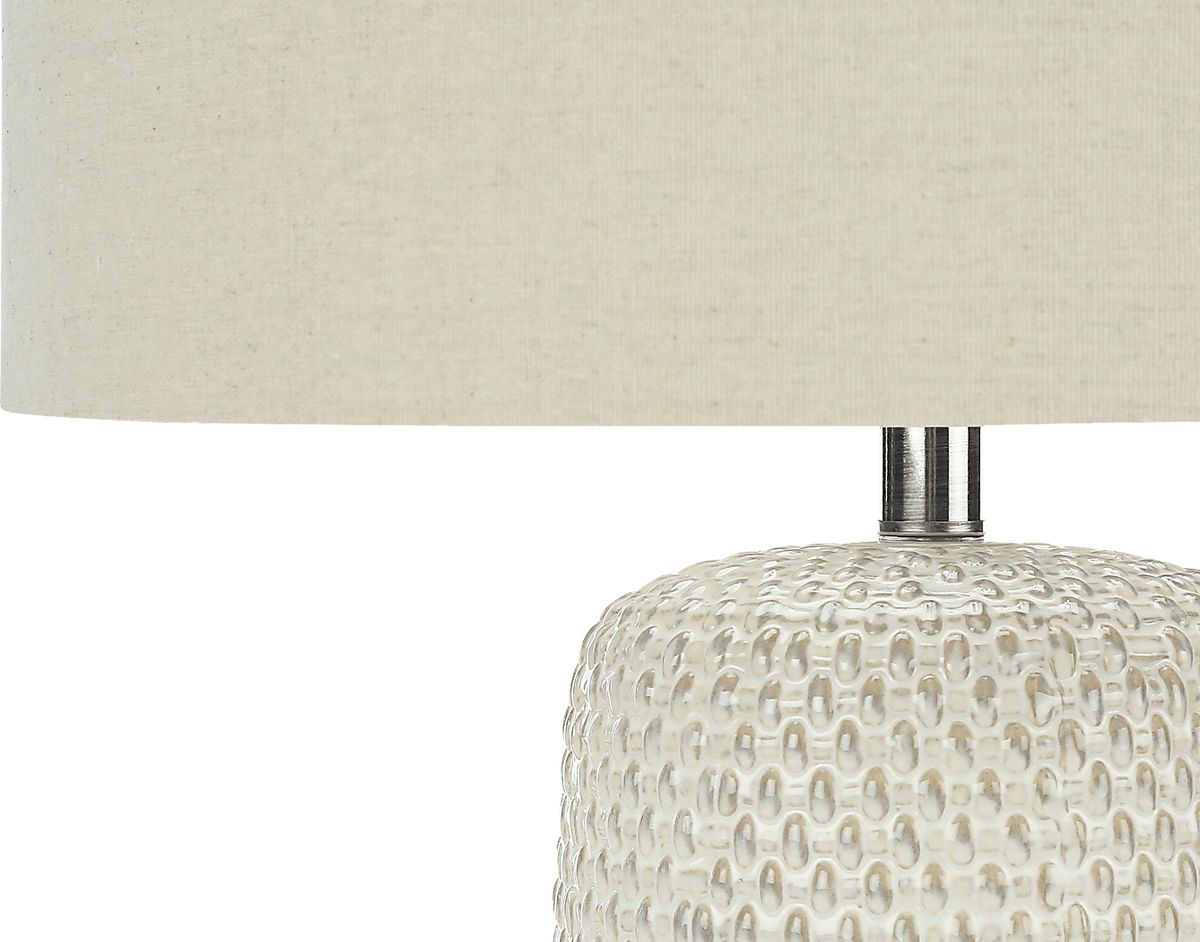Alger Court Cream Beige Table Lamp | Rooms to Go