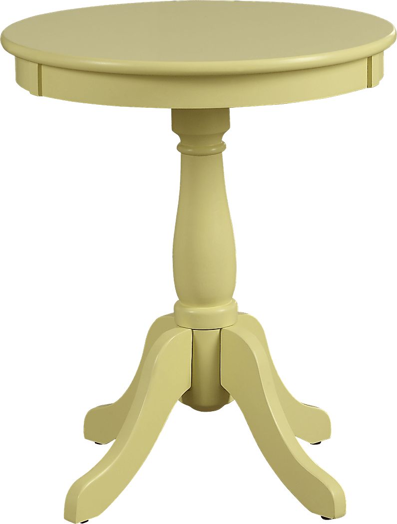 Alger Yellow Accent Table - Rooms To Go