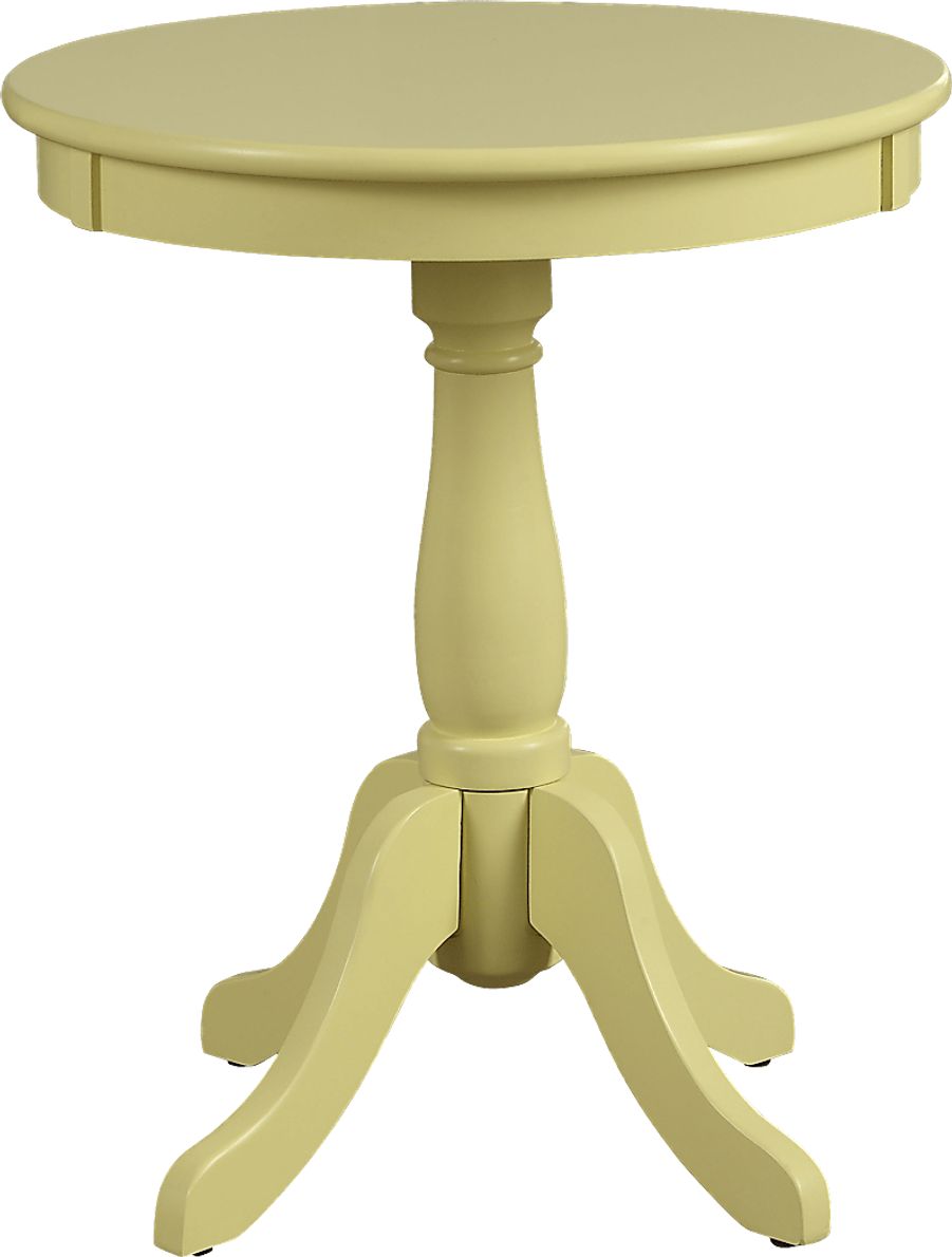Alger Yellow Colors Accent Table - Rooms To Go