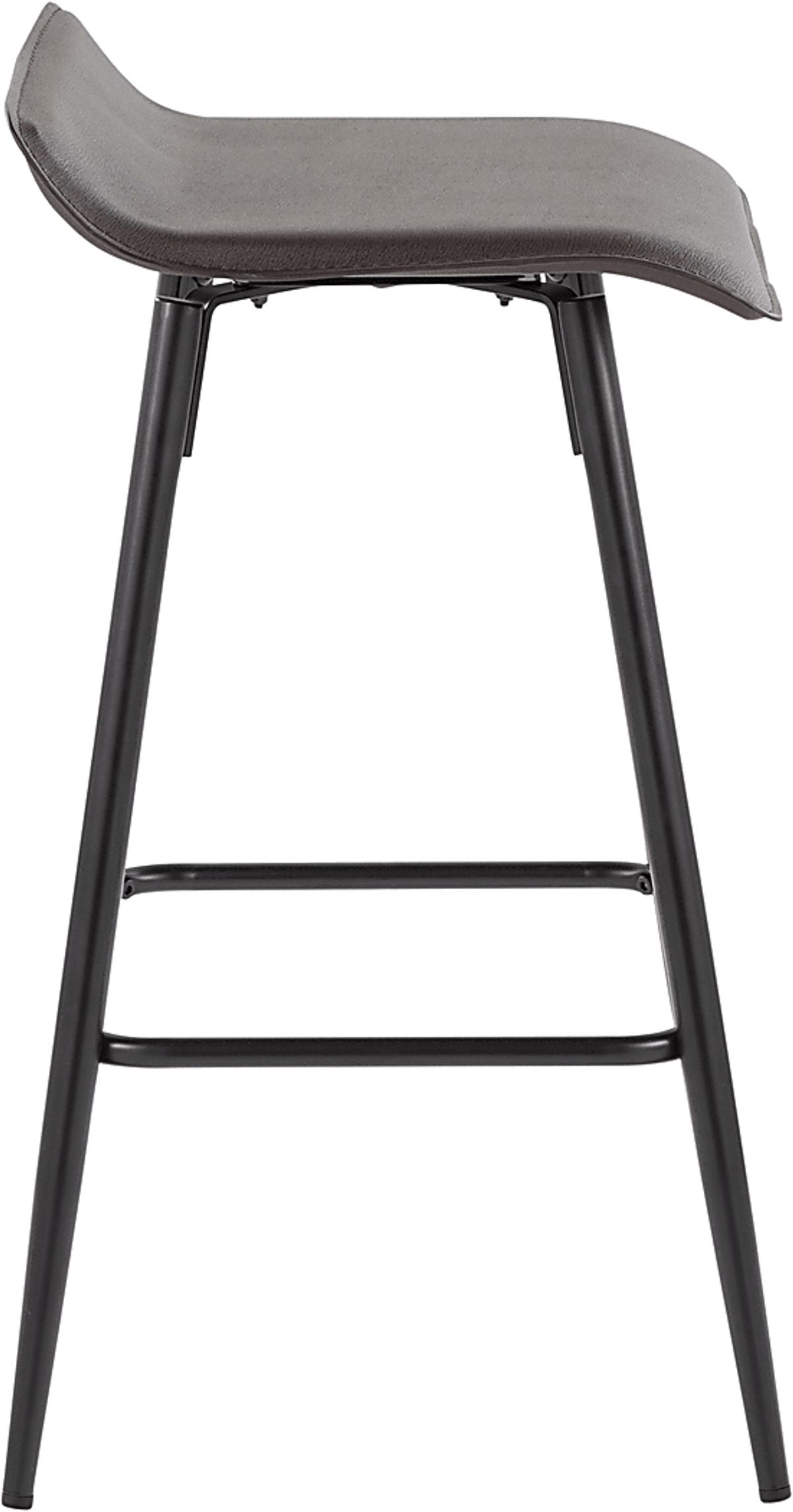 Aliceanna Black Black,Colors Espresso Brown Counter Height Stool, Set ...