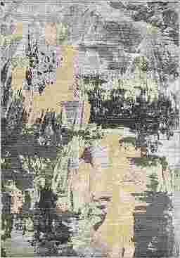 Alicen Gray Polypropylene Fabric Rug | Rooms to Go