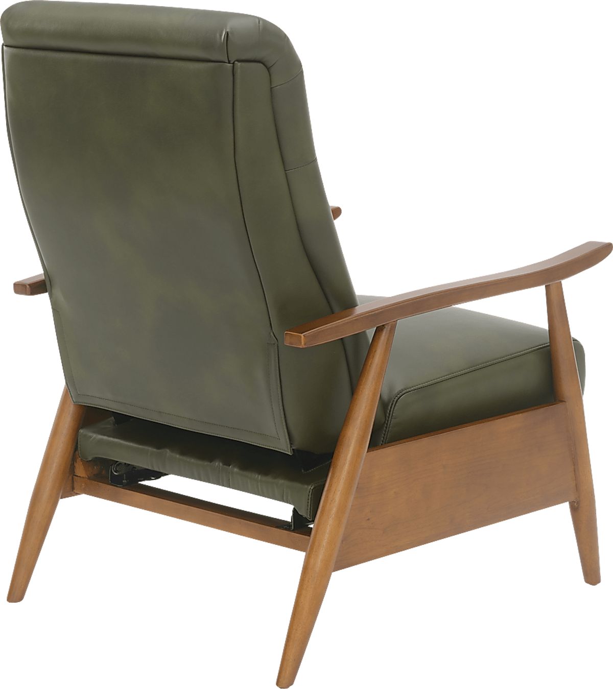 Alieta Green Polyester,Polyurethane Fabric Push Back Recliner | Rooms to Go