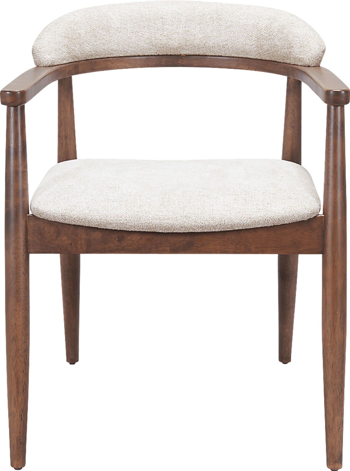 Aliev Beige Polyester Fabric Arm Chair | Rooms to Go