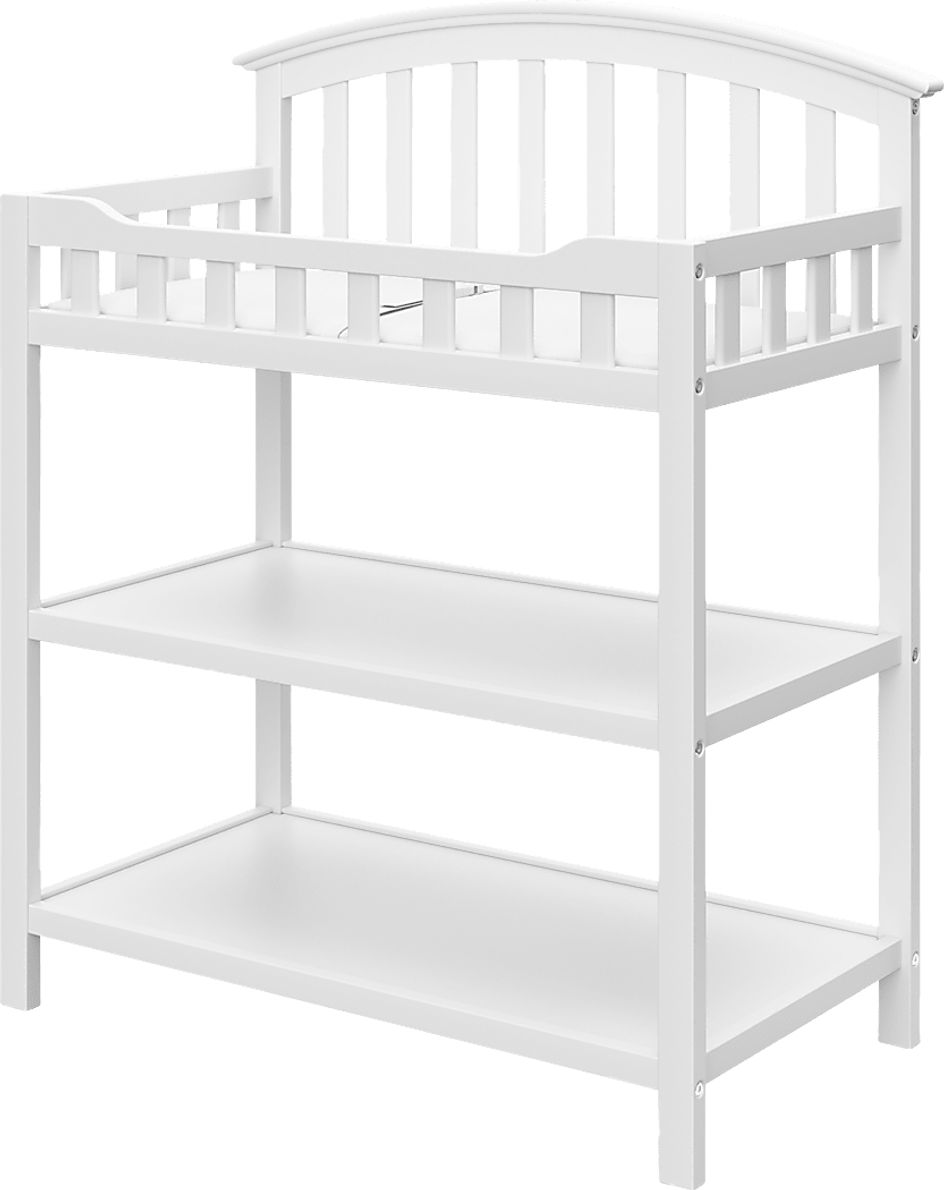 Alistaire White Colors,White Changing Table - Rooms To Go