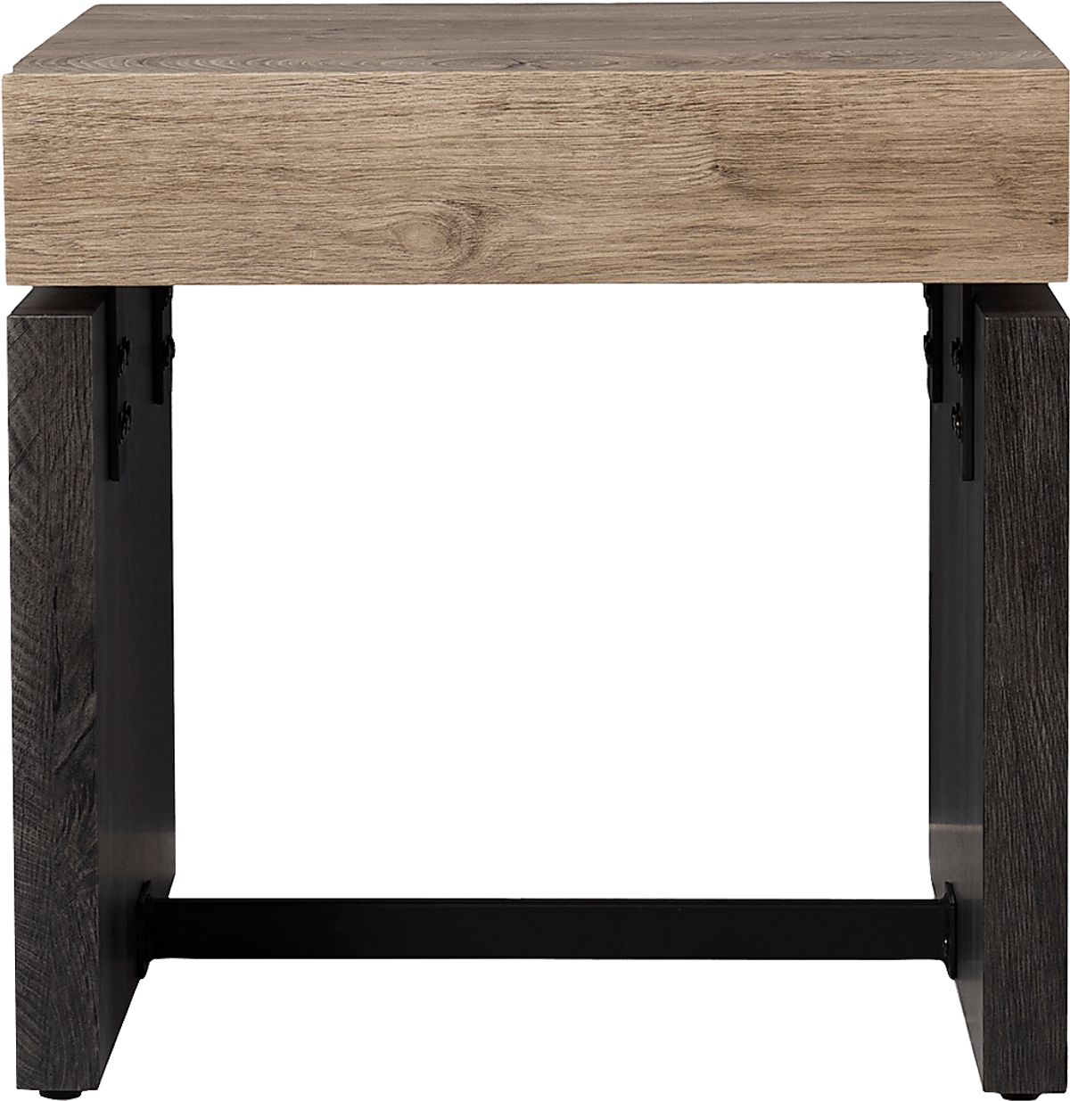 Allanwood Black,Natural Black,Colors,Light Wood End Table | Rooms to Go