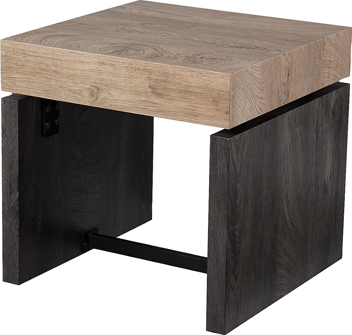 Allanwood Black,Natural Black,Colors,Light Wood End Table | Rooms to Go
