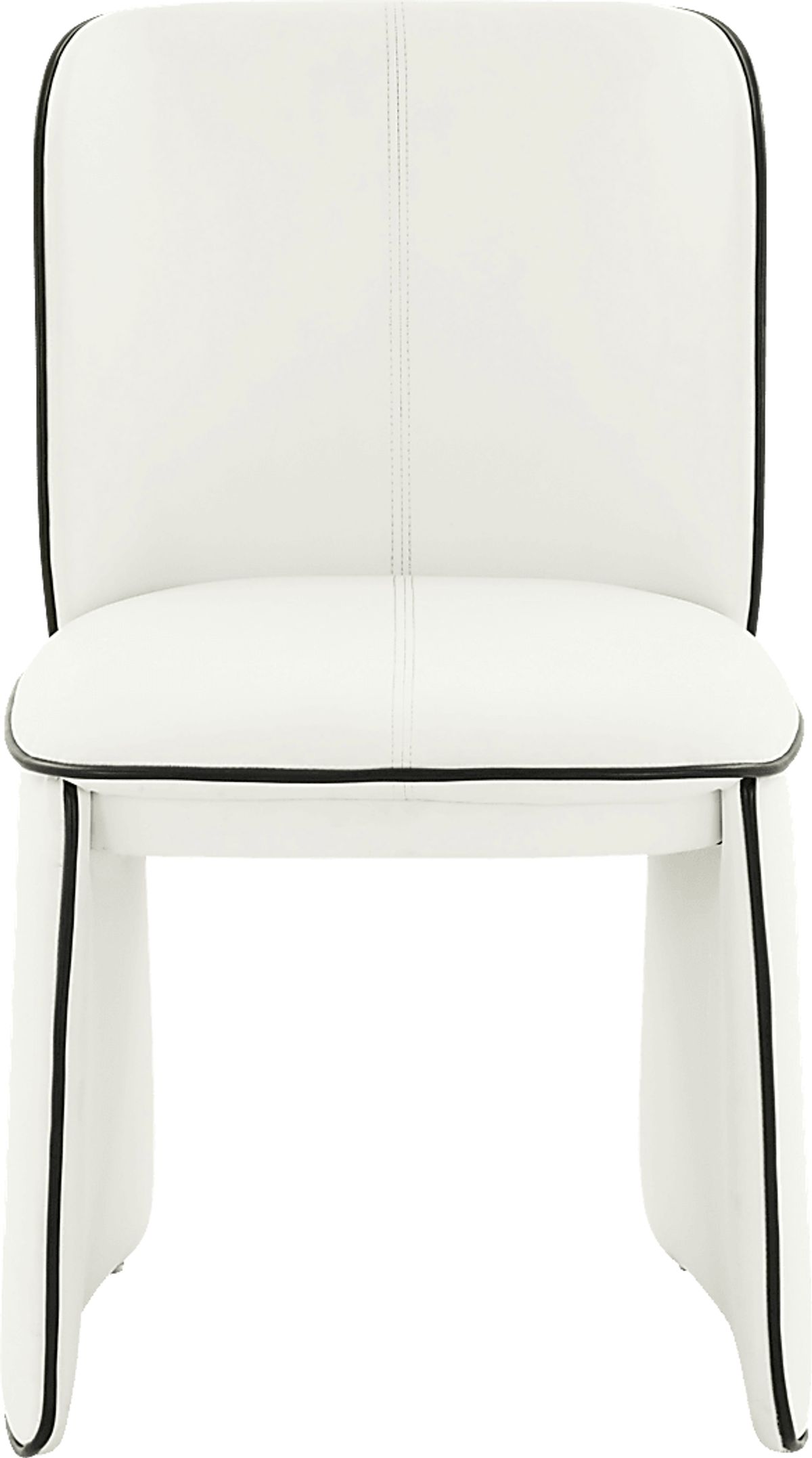 Allbee Cream Beige Polyurethane Fabric Dining Chair | Rooms to Go