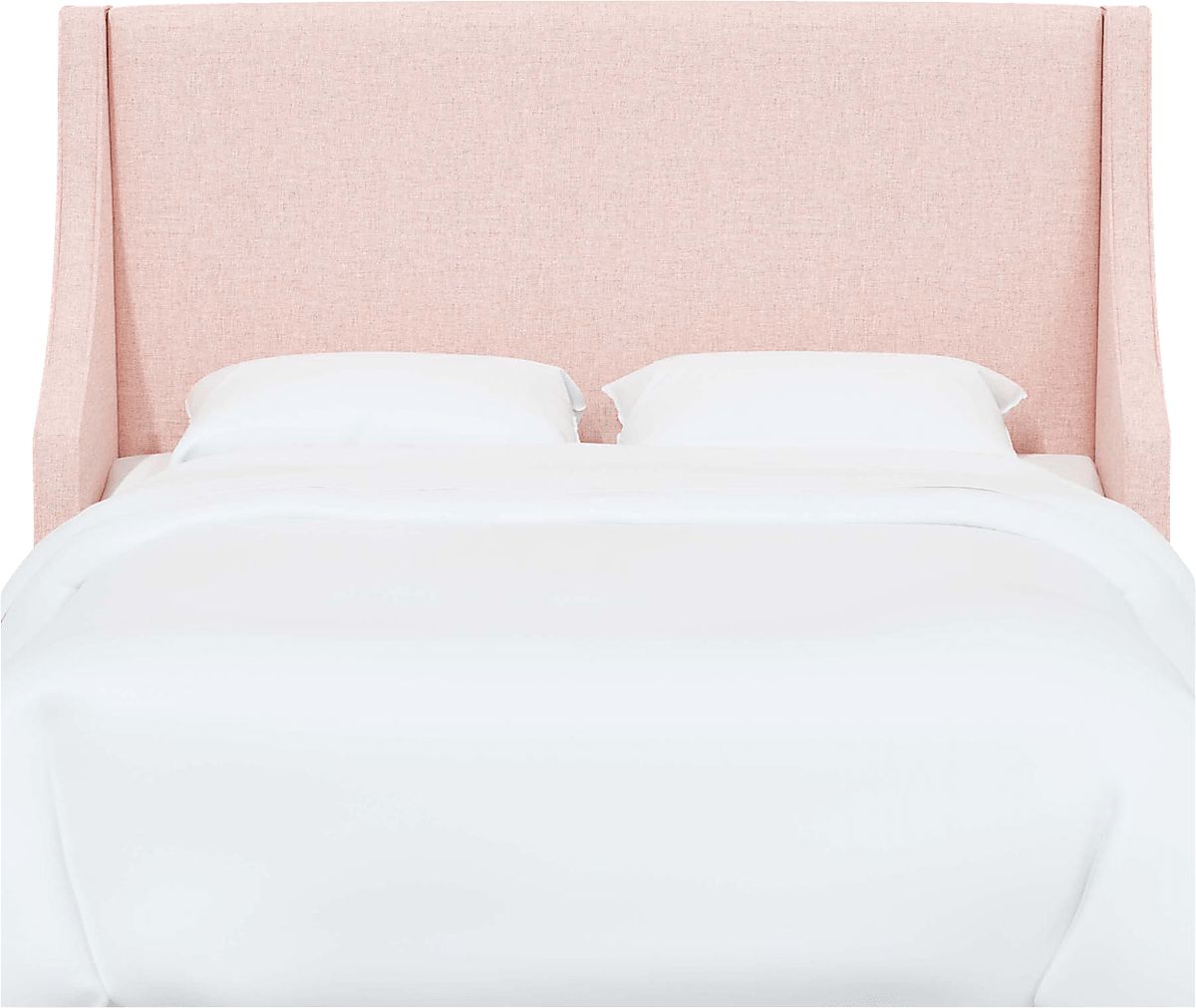 Alldenford Pink Linen,Polyester Fabric Full Headboard | Rooms to Go