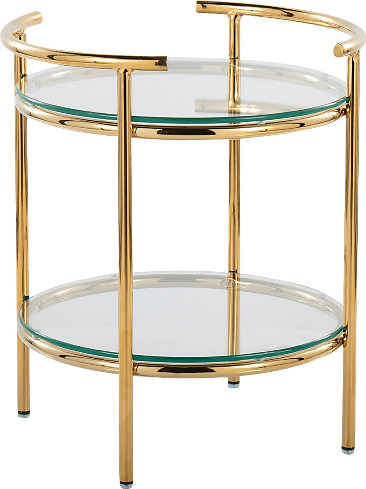 Alldershot Gold Colors,Metal End Table | Rooms to Go
