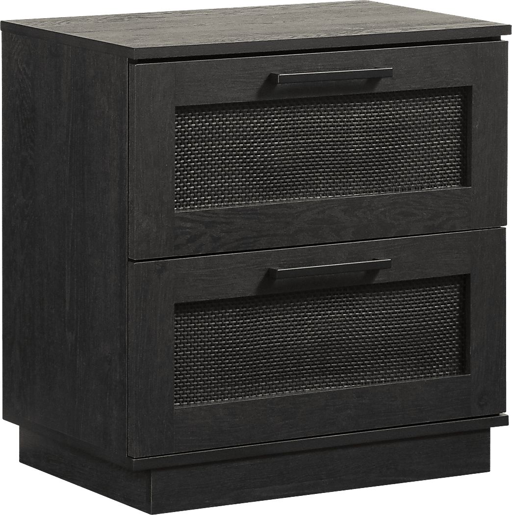 Allebach Black Black,Colors Nightstand | Rooms to Go