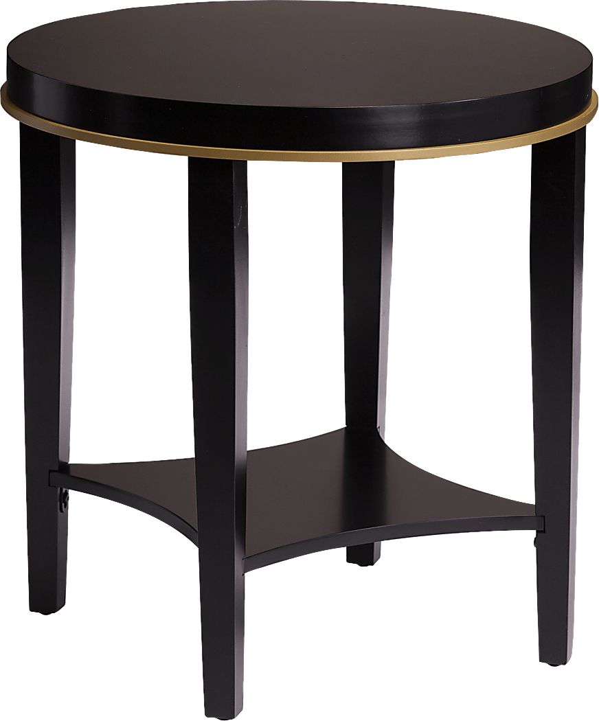Alleyton Black Accent Table - Rooms To Go