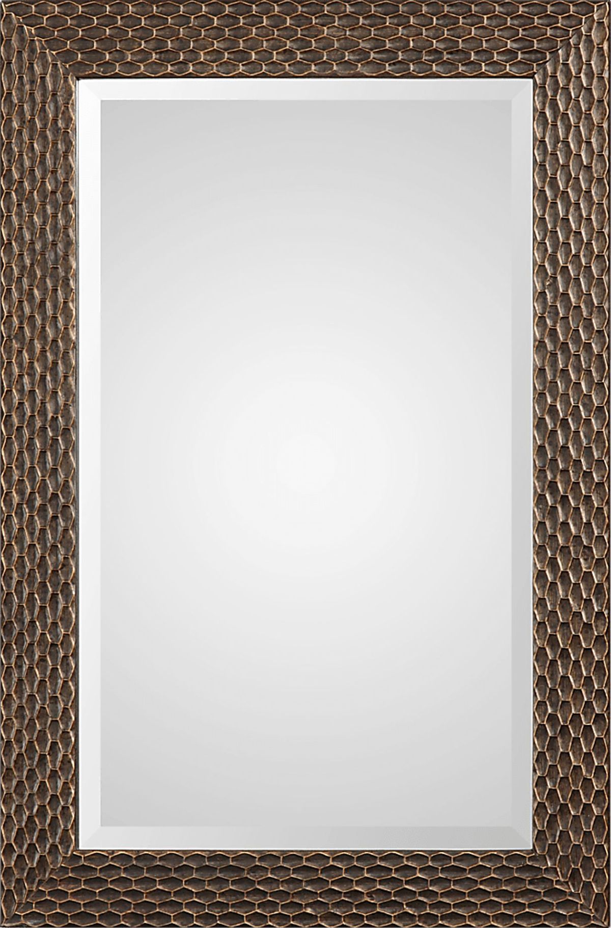 Allicea Bronze Metal Mirror | Rooms to Go