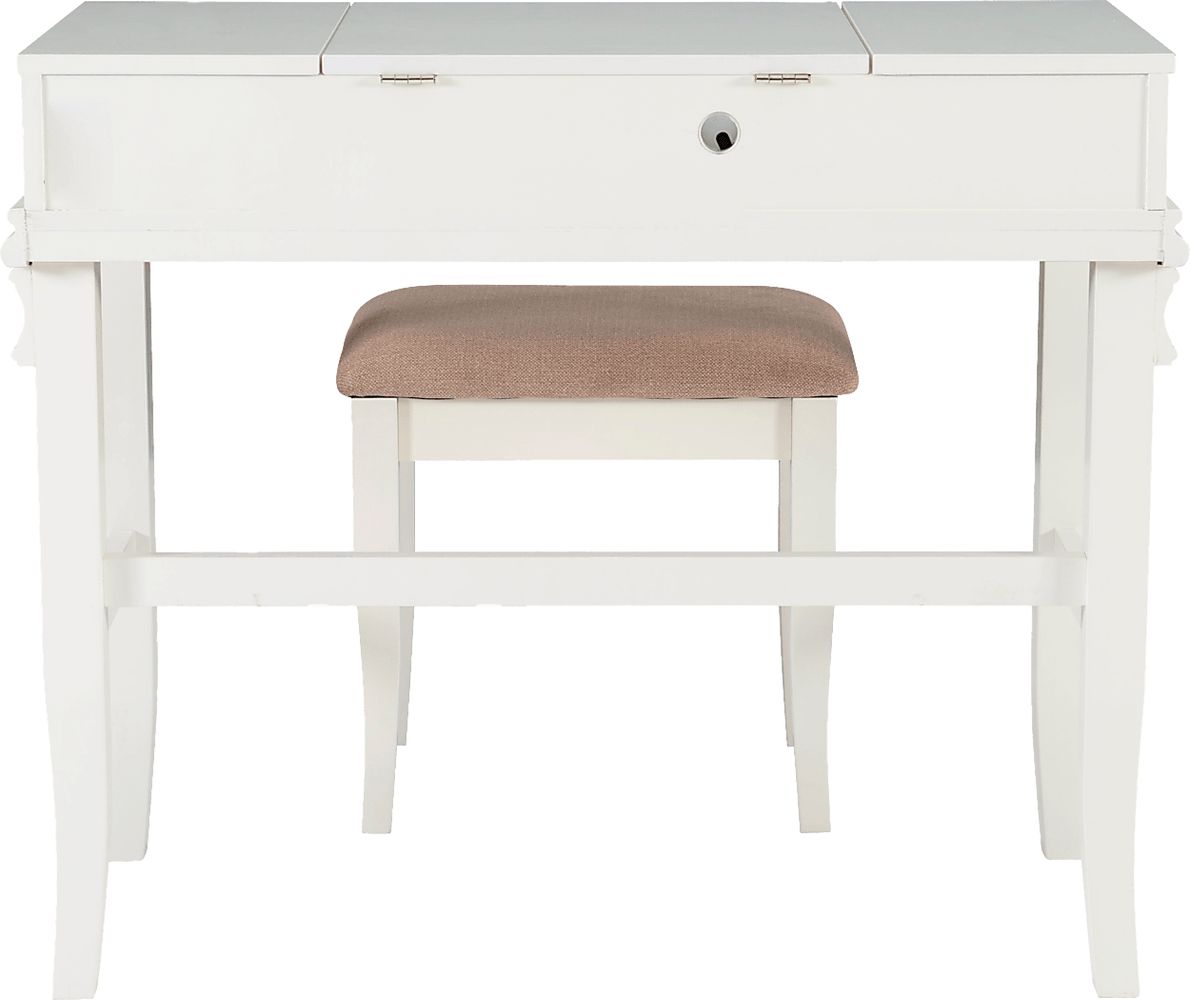 Alline White Vanity Set - Rooms To Go