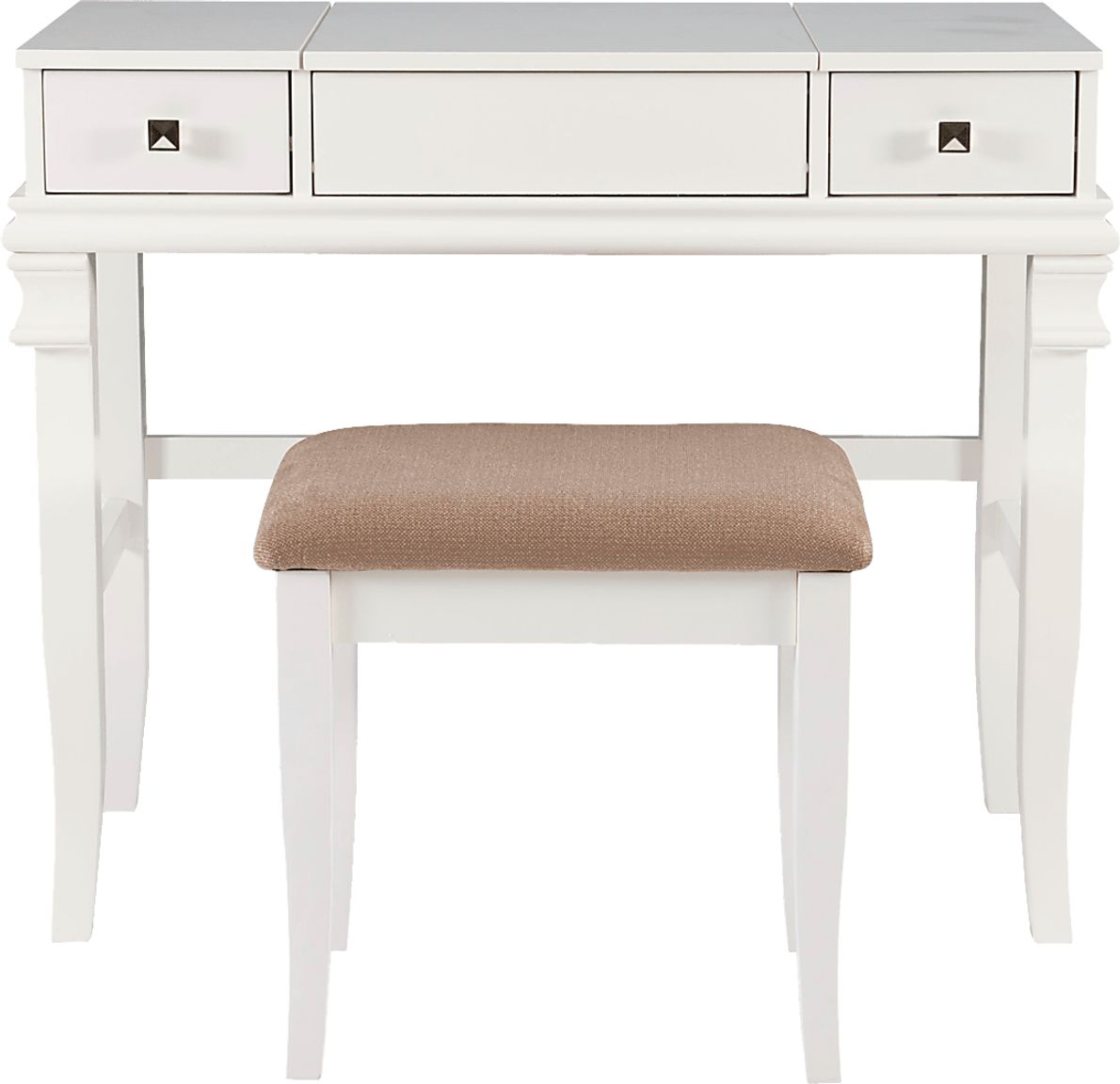 Alline White Vanity Set - Rooms To Go