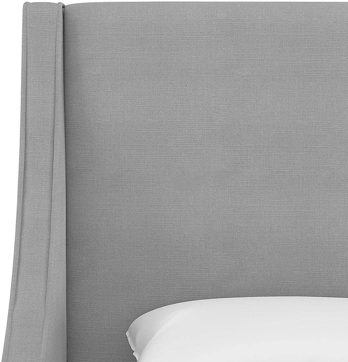Allyena Gray Linen,Polyester Fabric Full Bed | Rooms to Go
