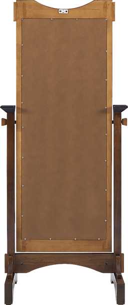 Almanzor Brown Dark Wood Jewelry Armoire | Rooms to Go
