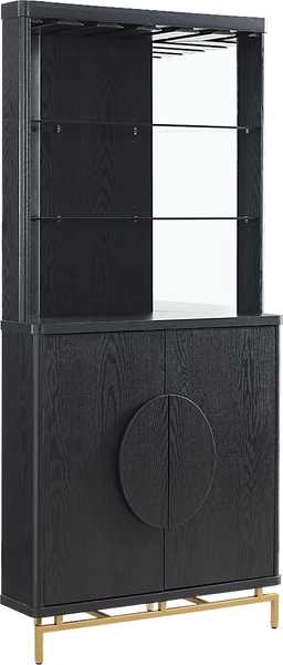 Alnetta Black Black,Colors Server | Rooms to Go