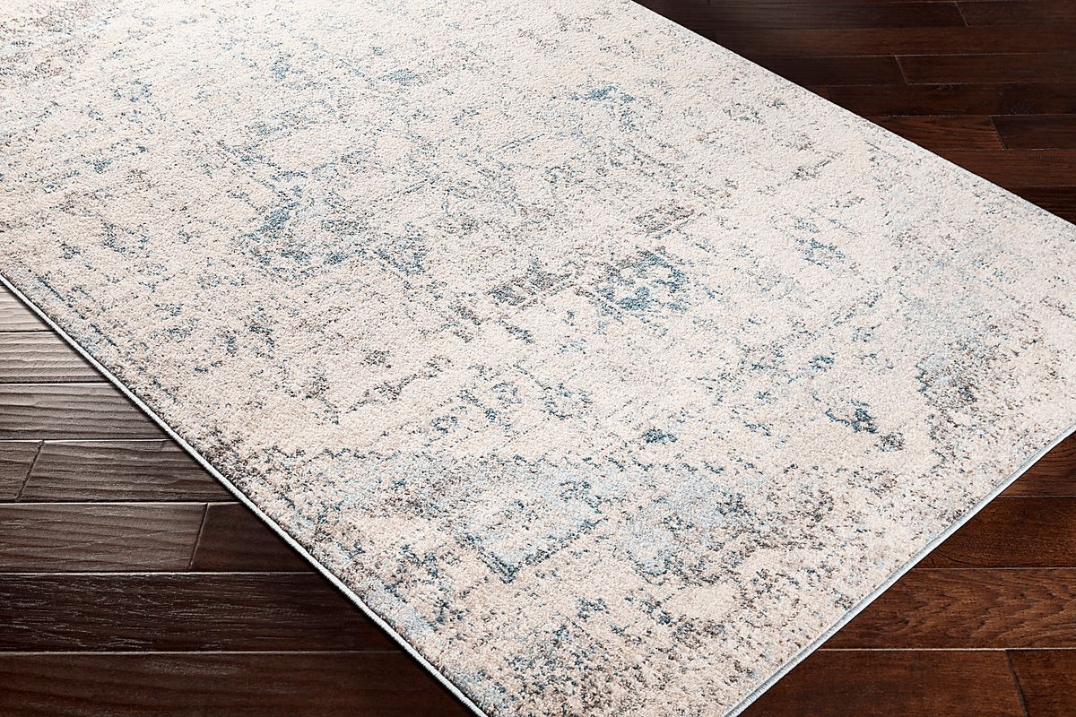 Aloria II Cream Beige Rug | Rooms to Go