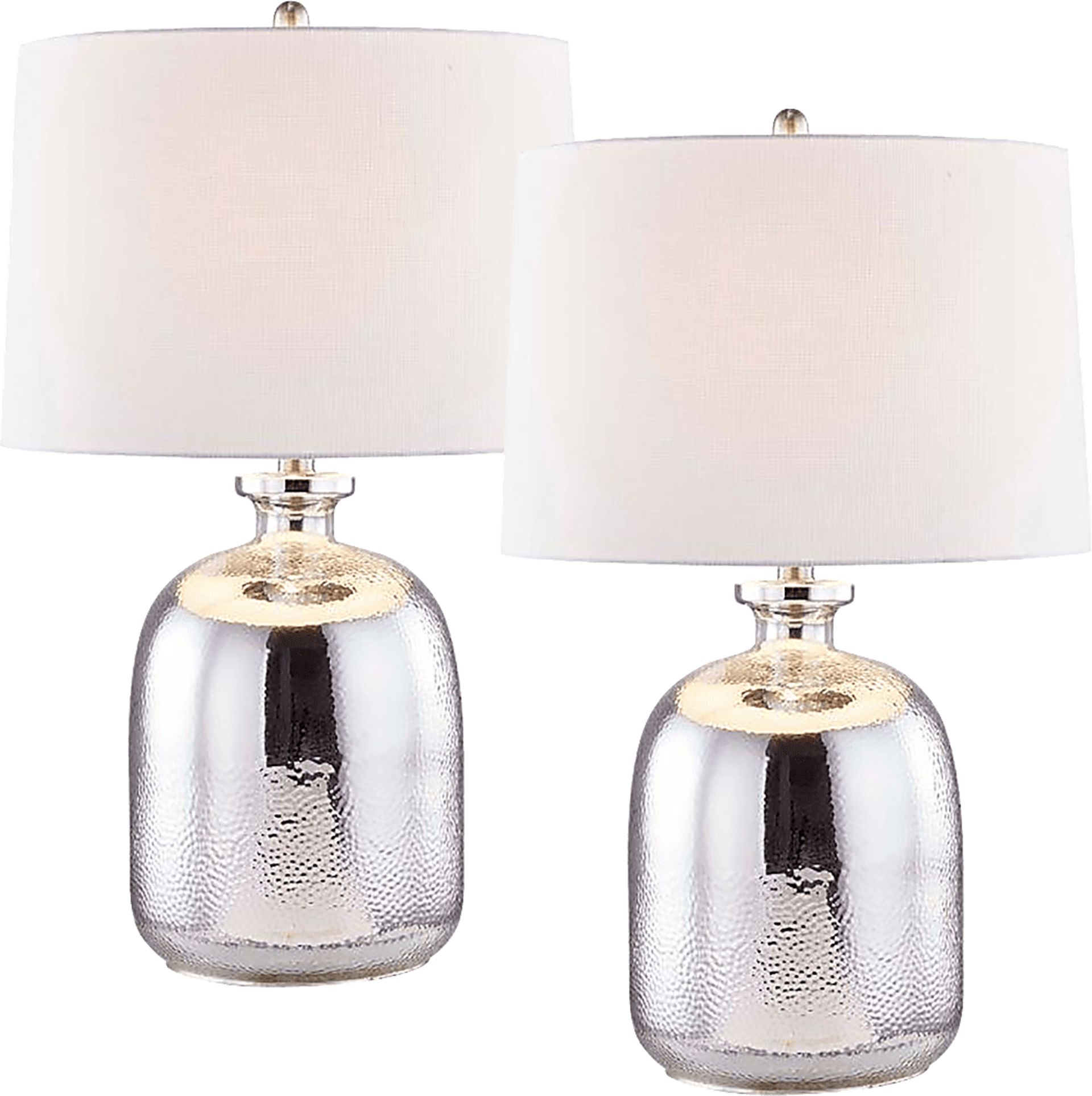 Alpena Creek Silver Gray Set Of 2 Lamps | Rooms to Go