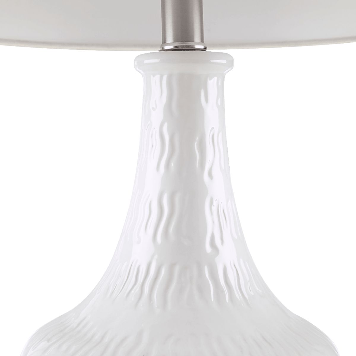 Alta Cave White Table Lamp | Rooms to Go