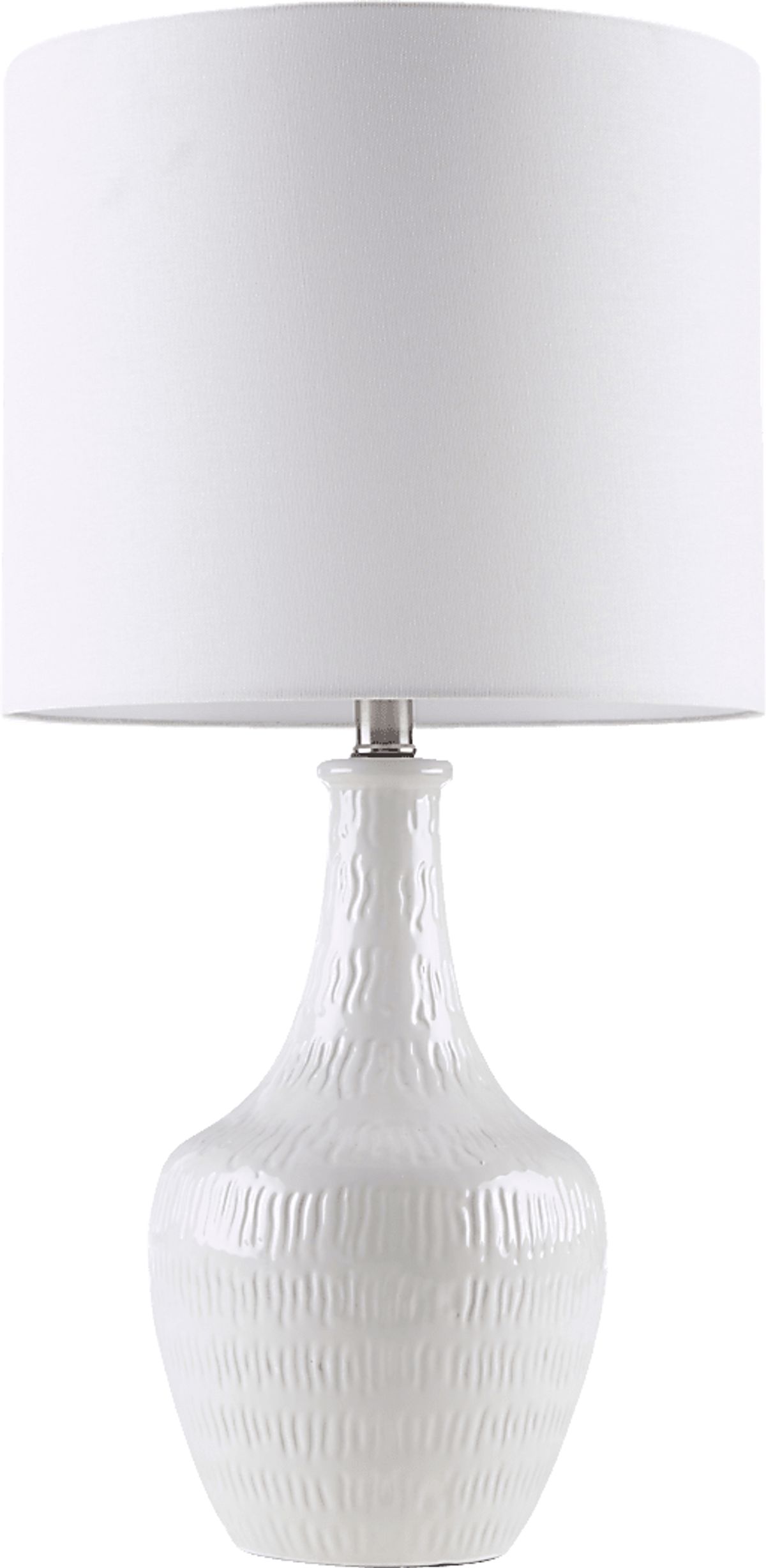 Alta Cave White Table Lamp | Rooms to Go