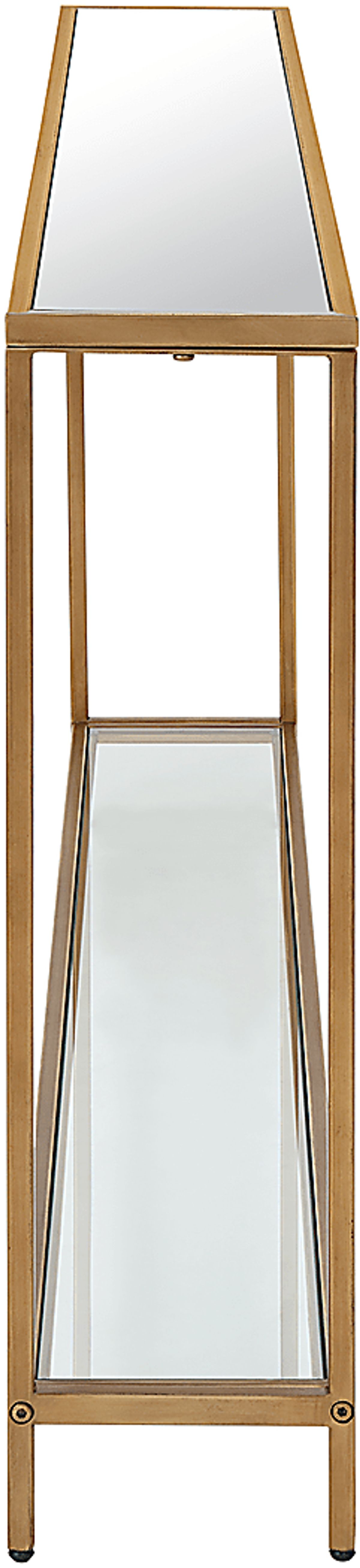 Altora Gold Yellow Console Table | Rooms to Go