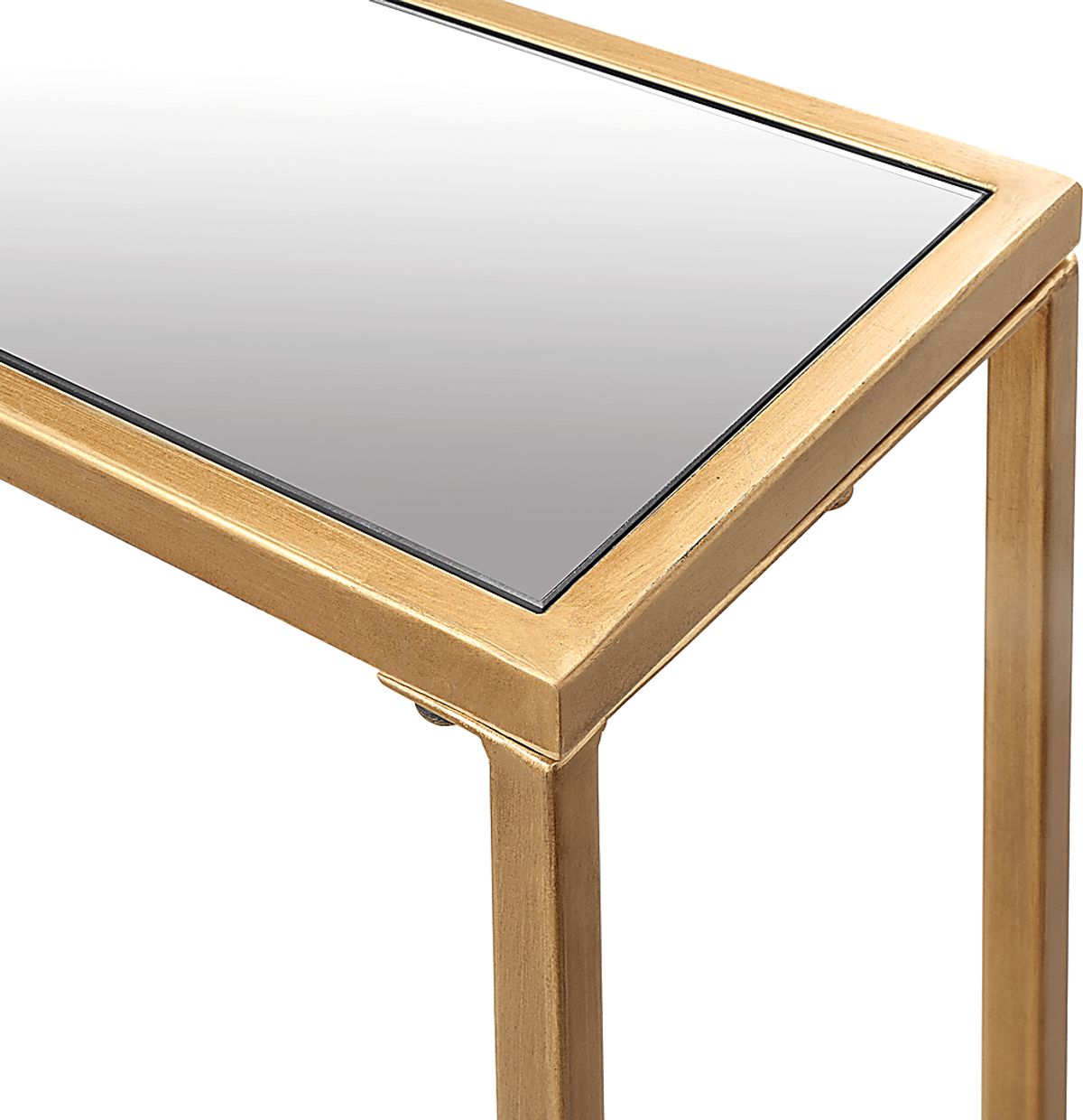 Altora Gold Yellow Console Table | Rooms to Go