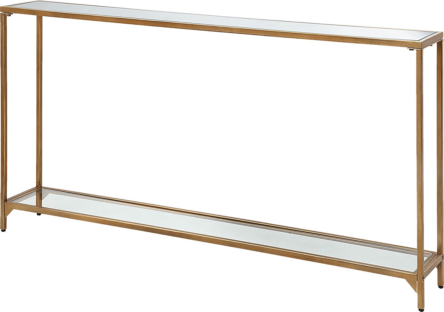 Altora Gold Console Table - Rooms To Go