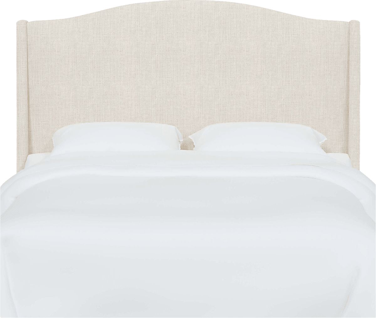 Alvena Linen Beige Linen,Polyester Fabric Full Headboard | Rooms to Go
