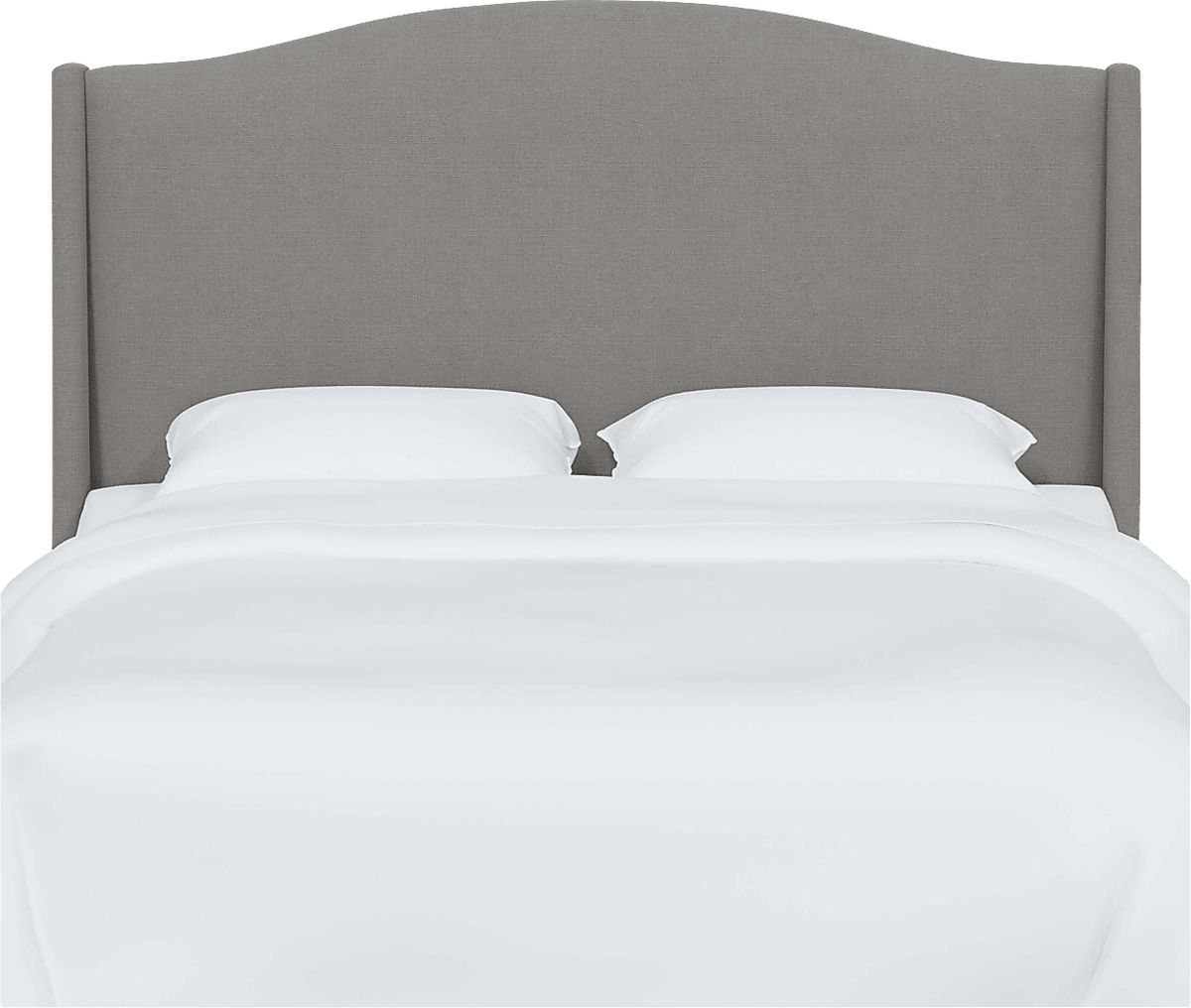 Alvena Gray Linen,Polyester Fabric Twin Headboard | Rooms to Go