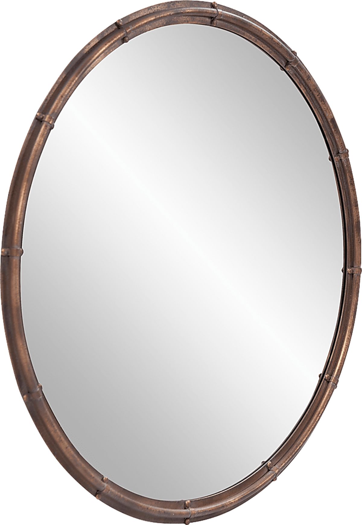 Alyviah Copper Metal Mirror | Rooms to Go