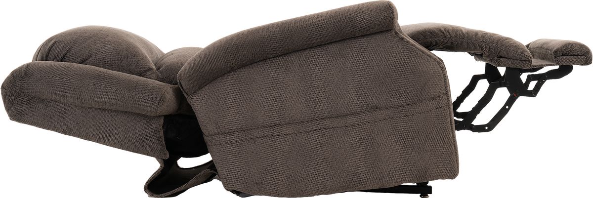 Amabell Gray Polyester Fabric Power Lift Recliner | Rooms to Go