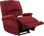 Amabell Red Polyester Fabric Power Lift Recliner - Rooms To Go