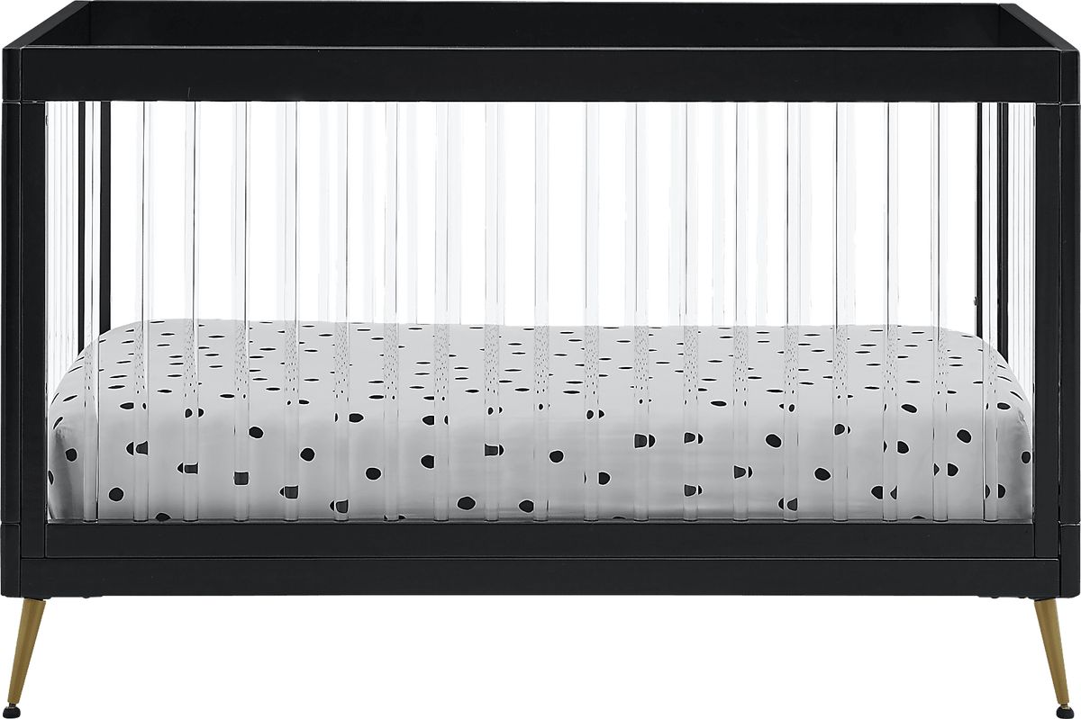 Amarine Black Black,Colors Convertible Crib | Rooms to Go